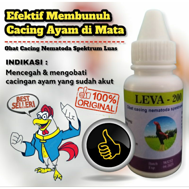 Jual Leva obat cacing mata ayam | Shopee Indonesia