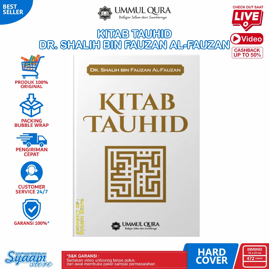 Jual Kitab Tauhid Syaikh Shalih bin Fauzan Original - Penerbit Ummul ...
