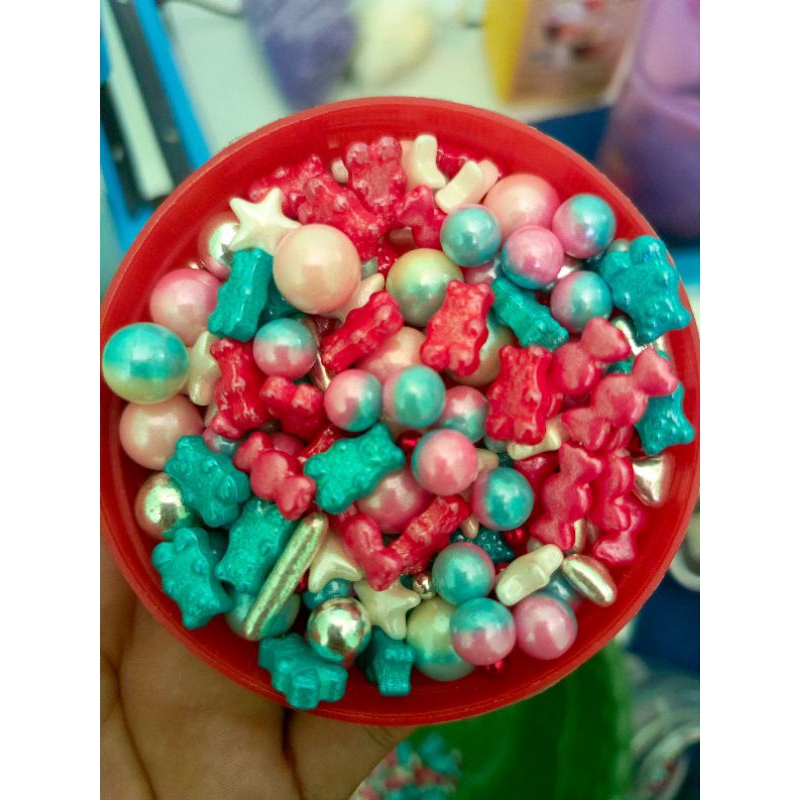 Jual Spikel/Sprinkle Teddy bear mix 10gr (FOODGRADE/BISA DIMAKAN ...