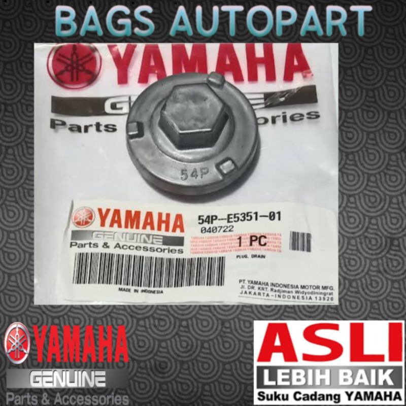 Jual PLUG, DRAIN/BAUT TAP OLI MIO J/MIO GT/ALL NEW SOUL GT/SOUL GT/MIO M3/54P-E5351-01 | Shopee ...
