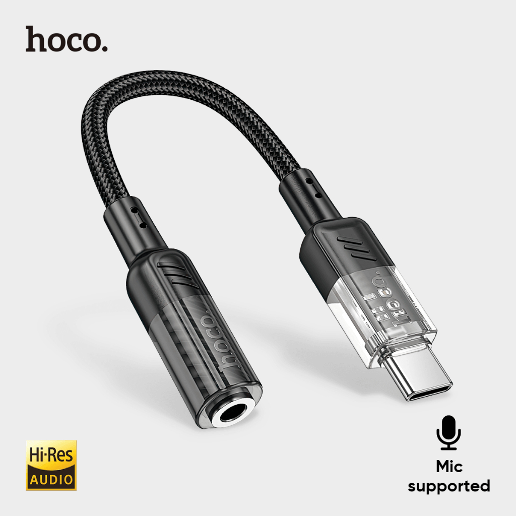 Jual Hoco Type-C to 3.5mm Jack Audio Converter Cable Adapter LS37 ...