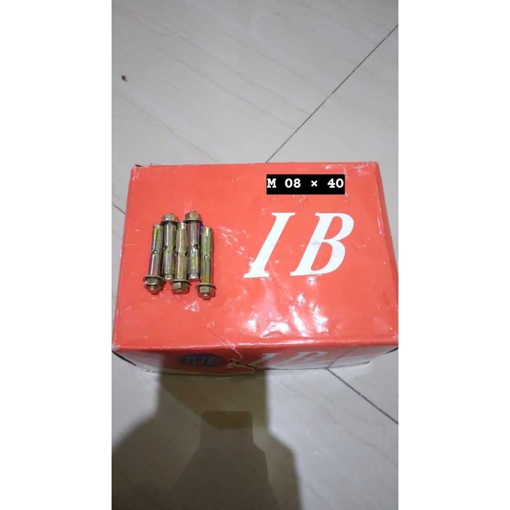 Jual DYNALBOLT / BAUT BETON UK (M8 X 40) (M8 X 65) (M10 X 50) (M10 X 65) (M10 X 77) (M10 X 97 ...