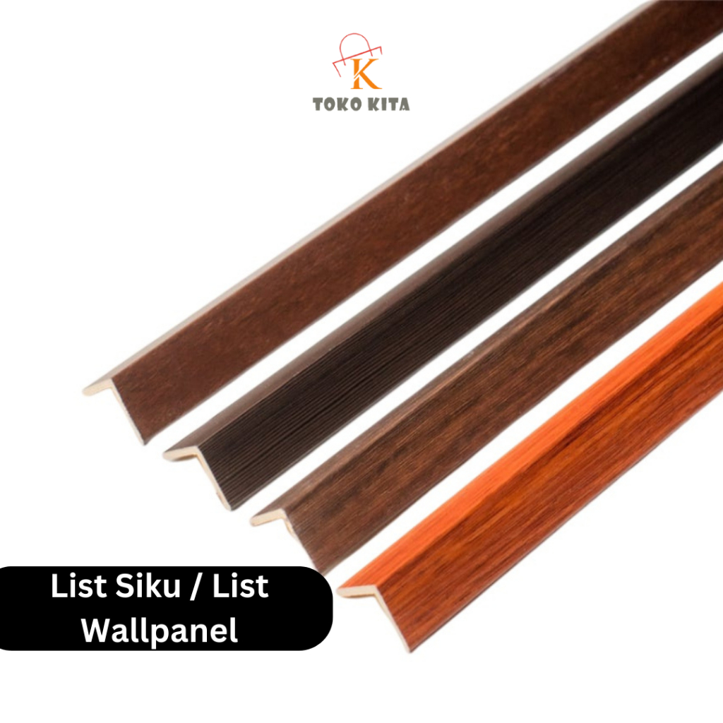 Jual LIST SUDUT SIKU L WPC WALLPANEL / LIST PENUTUP WPC / LIST PENUTUP ...