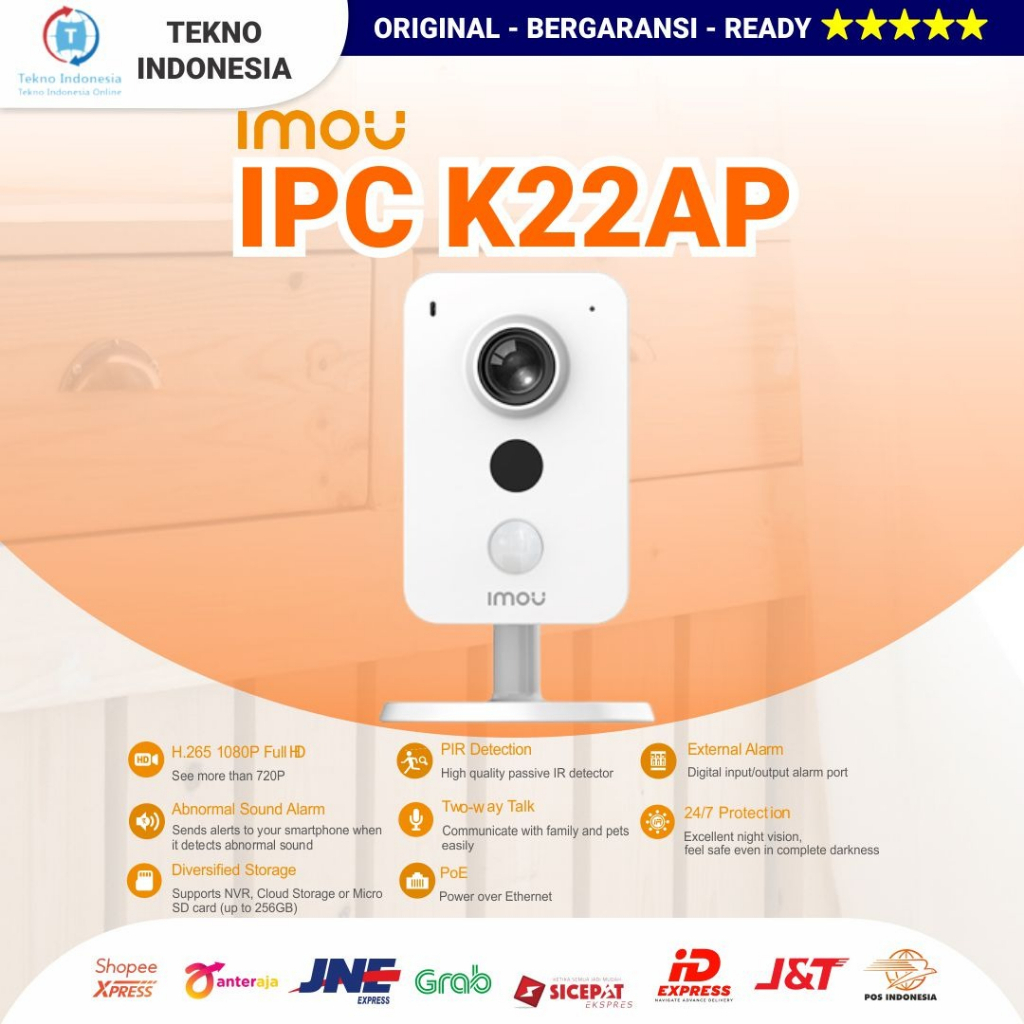 Jual Tekno Indonesia - IMOU Cube 4MP K42A PoE Cube 2MP PIR Camera CCTV ...