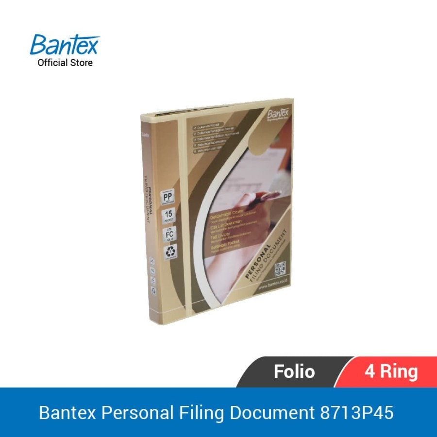 Jual Bantex Personal Filing Document # 8716P45 (pcs) | Shopee Indonesia