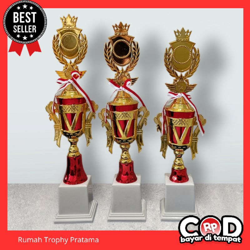 Jual Piala/Trophy Body Besar RTP-005 (Set) | Shopee Indonesia