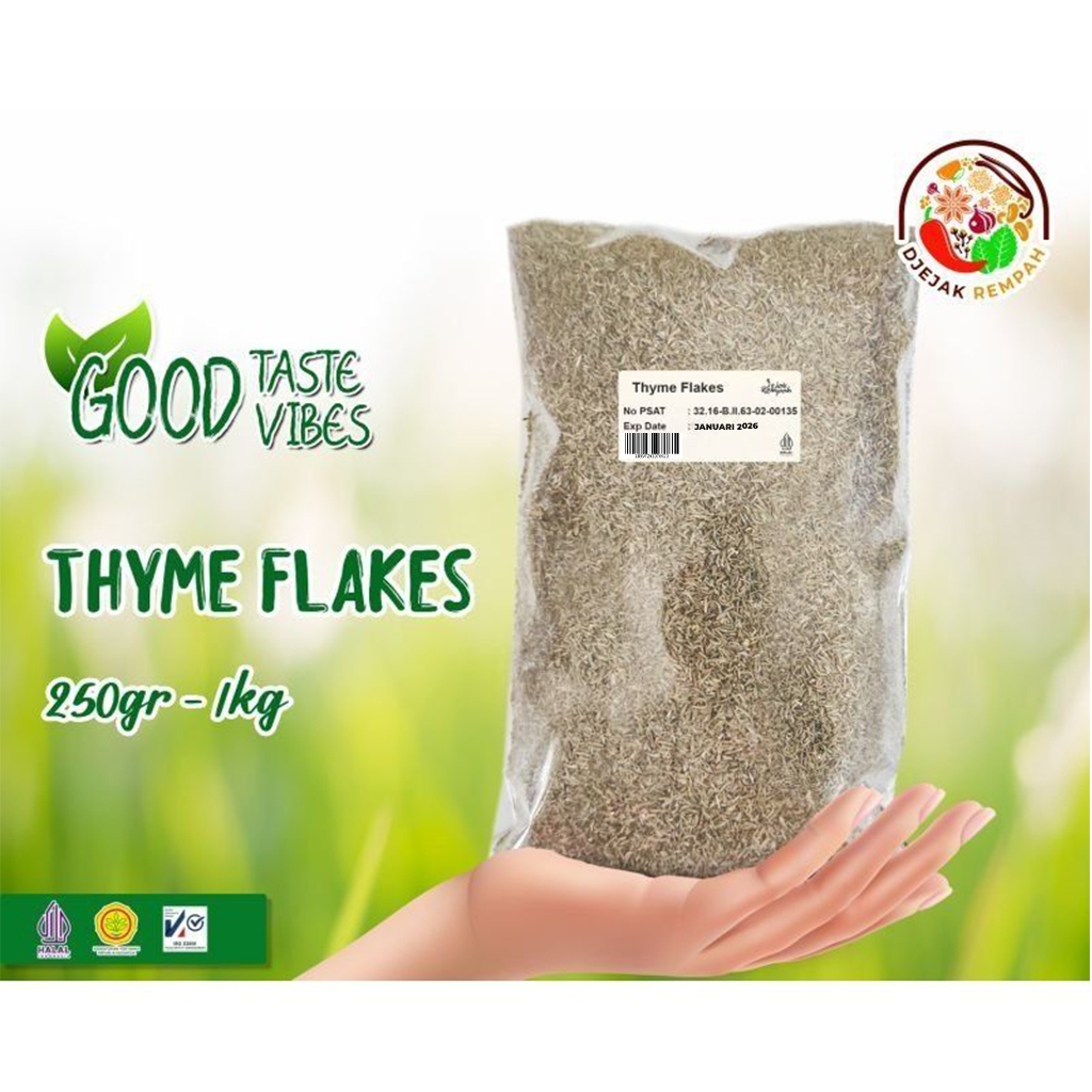 Jual Thyme Flakes (Kemasan 100 Gr - 500 Gr) | Shopee Indonesia