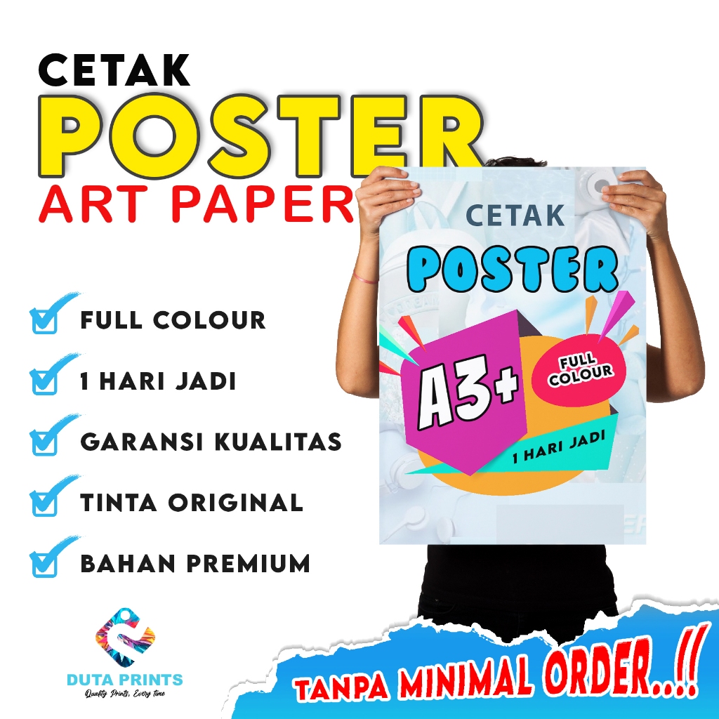 Jual POSTER A3+ BAHAN ART PAPER A3+ POSTER ART CARTON A3+ POSTER MATTE ...