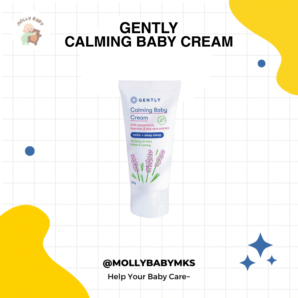 Jual GENTLY Calming Baby Cream Krim Penghangat dan Pereda Kolik Bayi ...
