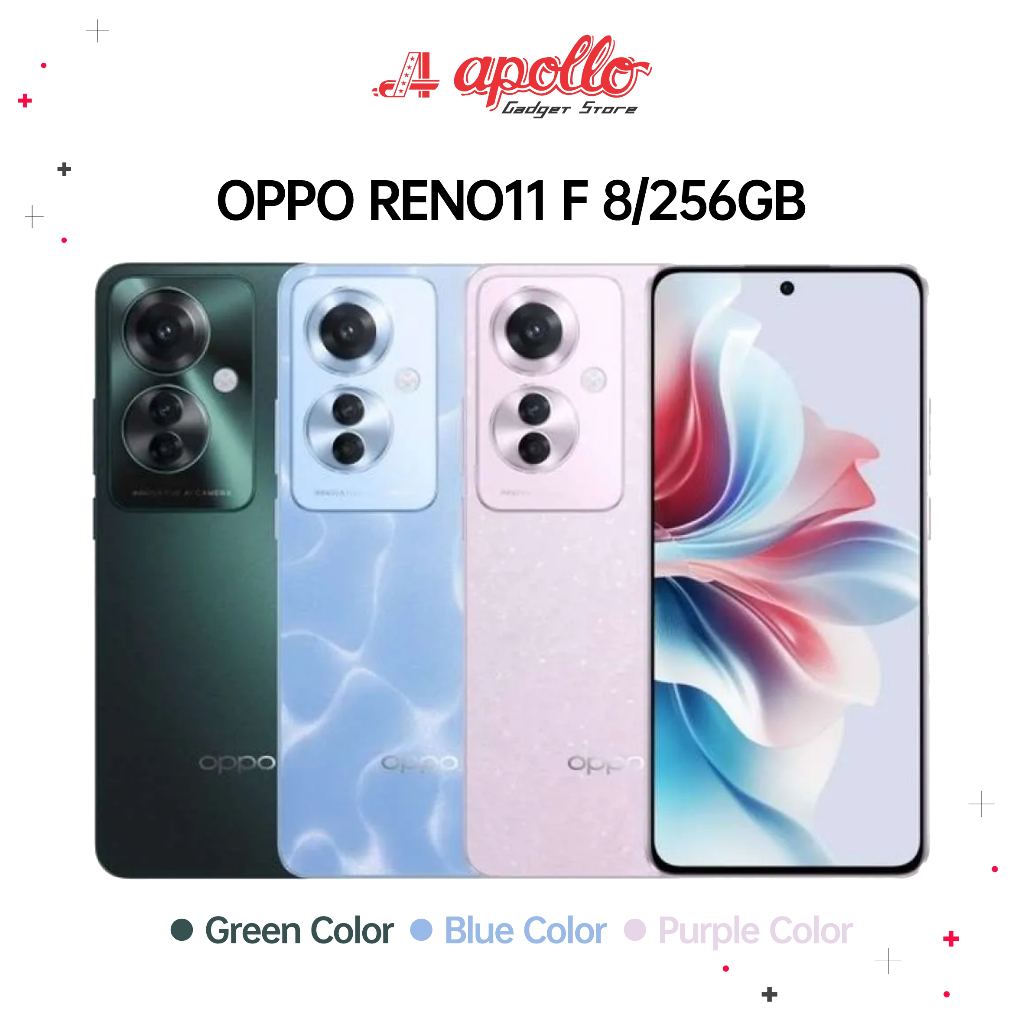Jual Oppo Reno 11F 5G 8/256GB Garansi Resmi Indonesia | Shopee Indonesia