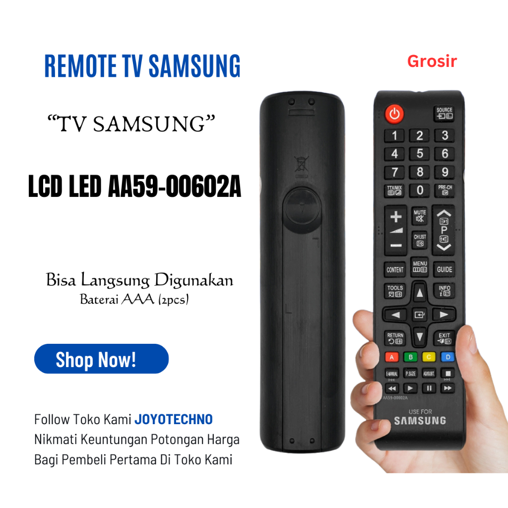 Jual Remot Remote Multi TV Samsung LCD LED AA59-00602A | Shopee Indonesia