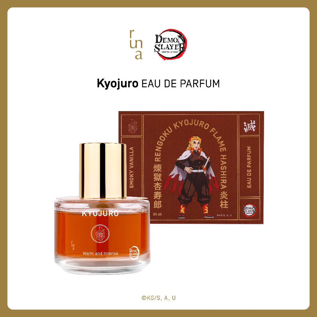 Jual RUNA x Demon Slayer Rengoku Kyojuro Flame Hashira Eau De Parfum ...
