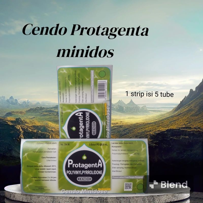Jual CENDO PROTAGENTA MINIDOSE UNTUK TETES MATA KERING | Shopee Indonesia