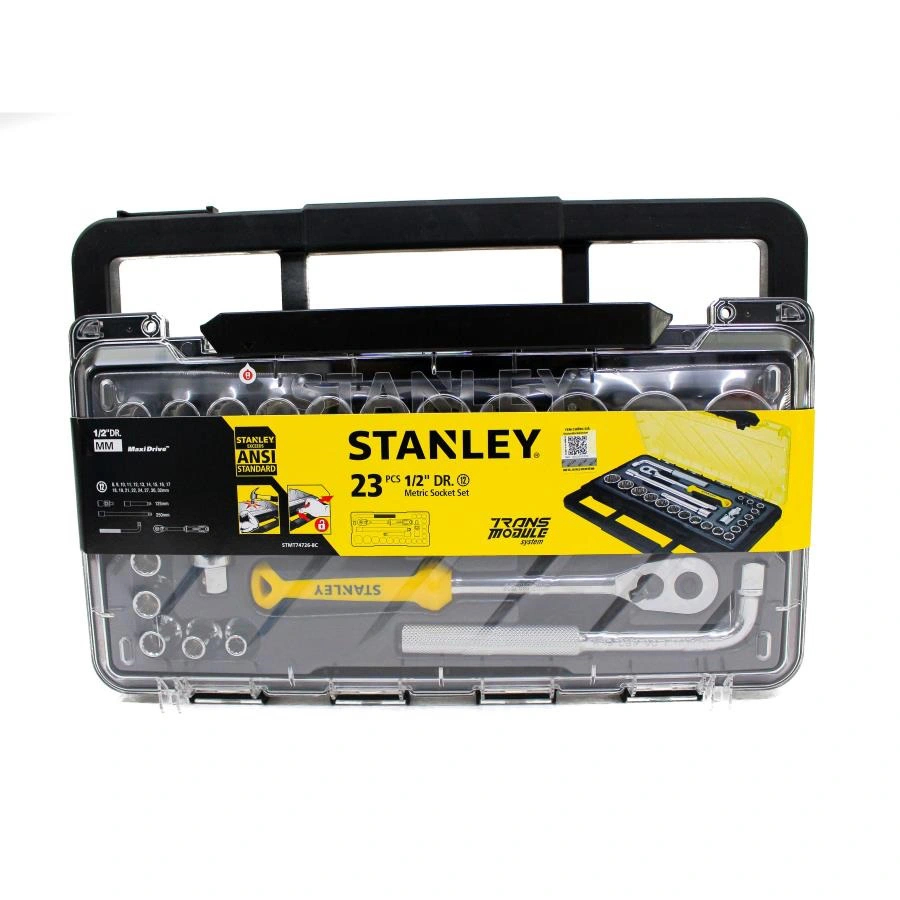 Jual Stanley STMT74726-8C Kunci Shock Set 1/2"-12pt Metric Socket Set ...