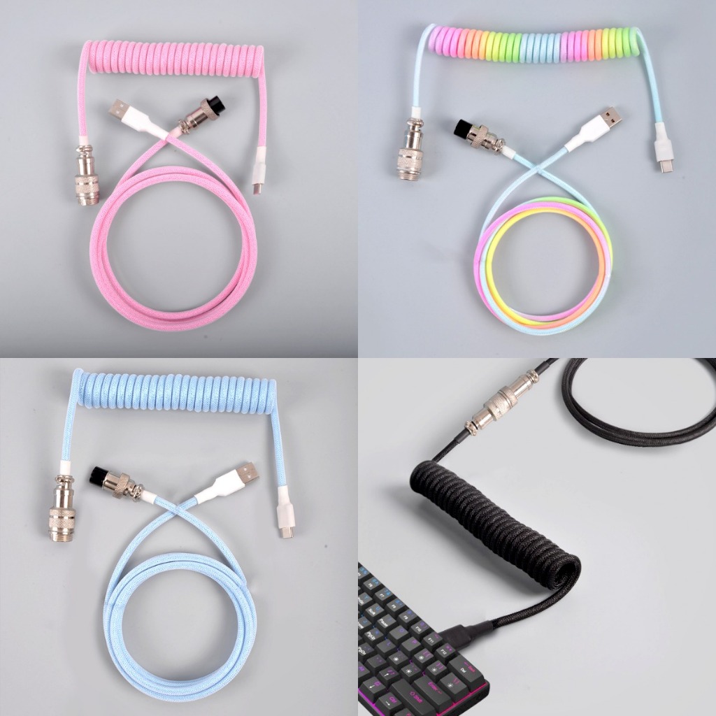 Jual MatchaLand Official Coiled Aviator Cable V2 Kabel Mechanical ...