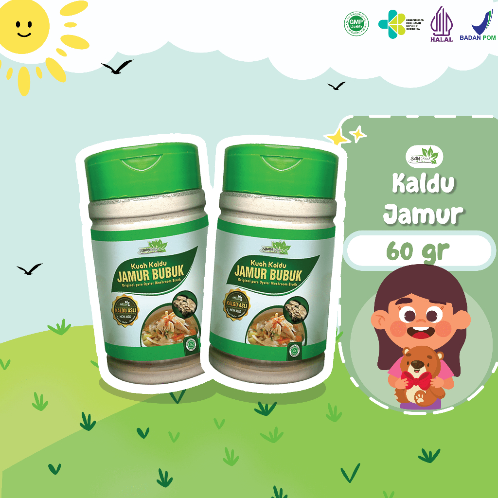 Jual SANFOOD BRILIAN Kaldu Jamur Non MSG Non Pengawet Penyedap Rasa ...