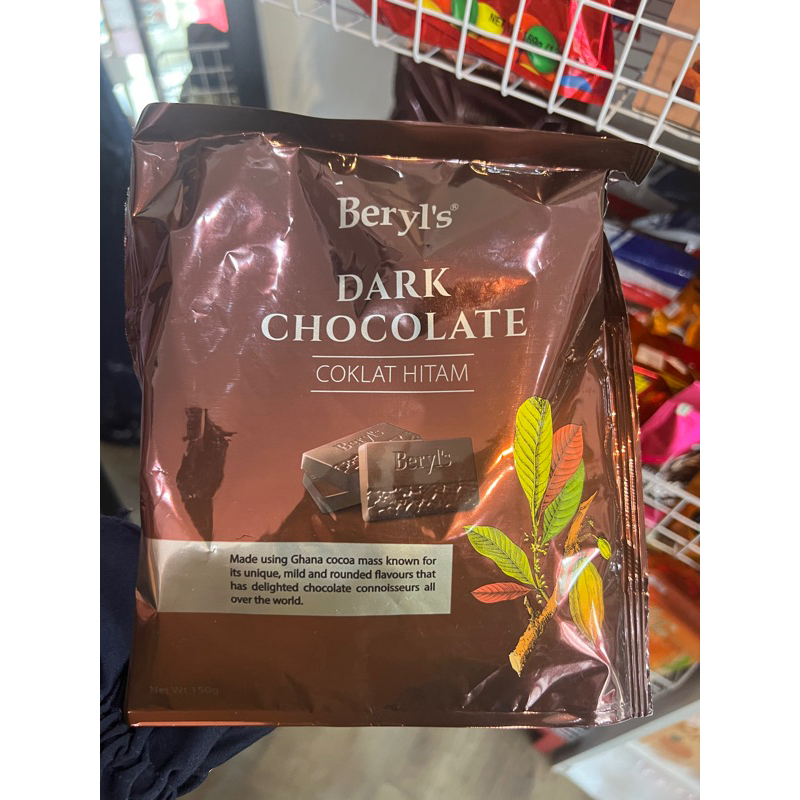Jual Beryl's Dark Chocolate original Malaysia | Shopee Indonesia