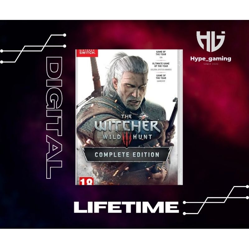 Jual Witcher 3 Wild Hunt : Complete Edition Switch Digital | Shopee ...