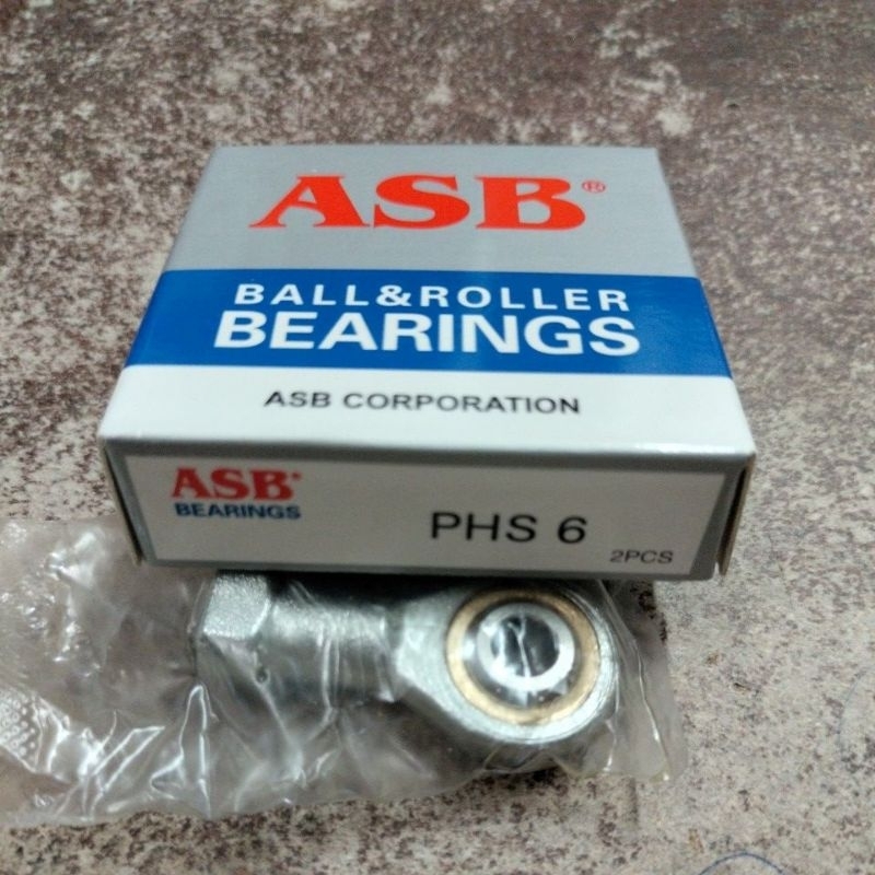 Jual Rod Ends Bearing PHS 6 ASB DRAT KANAN BAUT 10 | Shopee Indonesia