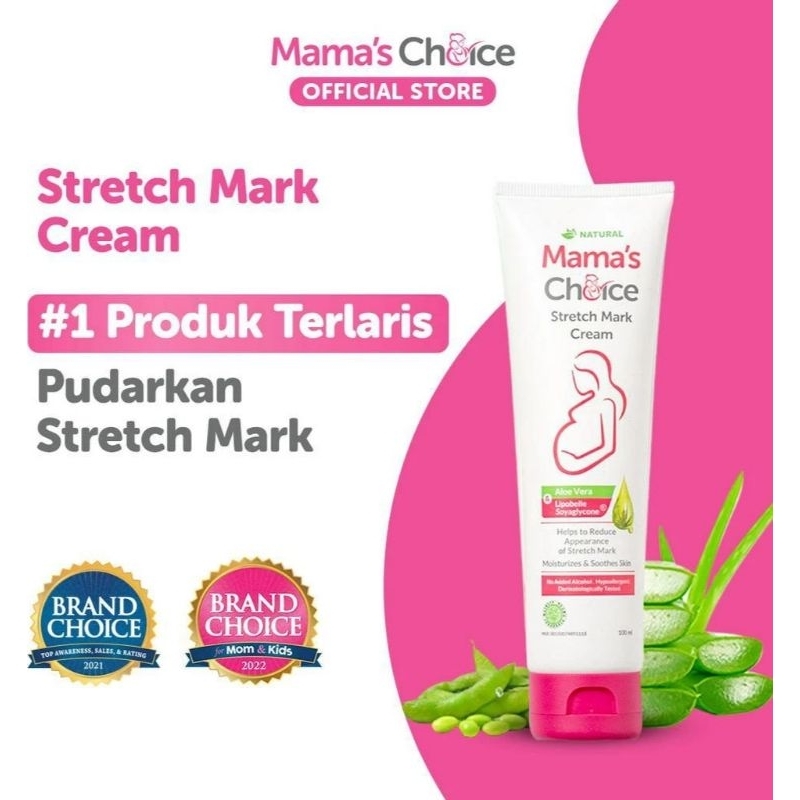 Jual MAMA'S CHOICE STRETCH MARK CREAM 100ML | Shopee Indonesia