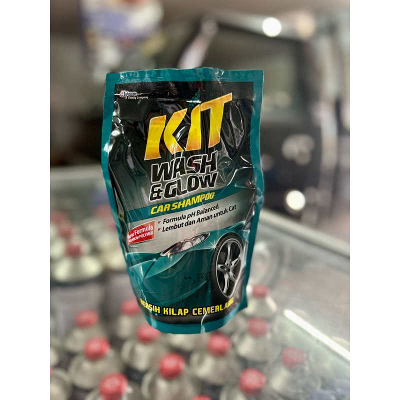Jual KIT WASH & GLOW 400 ml sabun cuci mobil dan motor | Shopee Indonesia