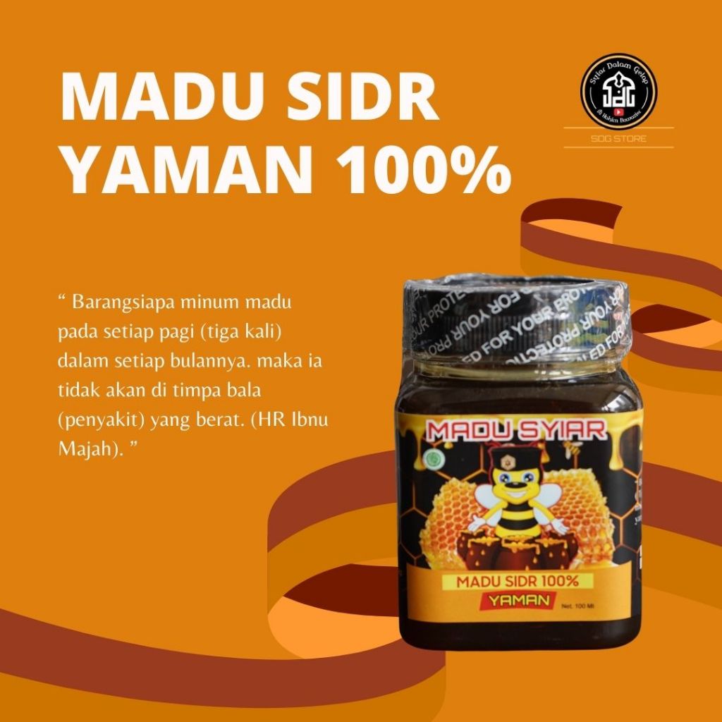 Jual SDG Madu SIDR Yaman 100% / Madu Murni Sidr Yaman / Madu Murni ...