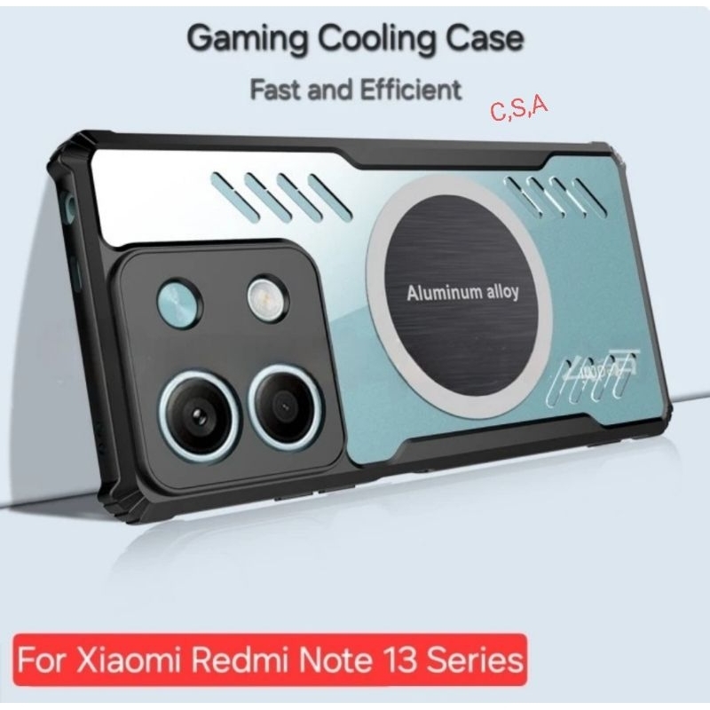 Jual Case Xiaomi Redmi Note 13/Note 13 Pro/13 Pro+ 5G Gaming Cooling ...