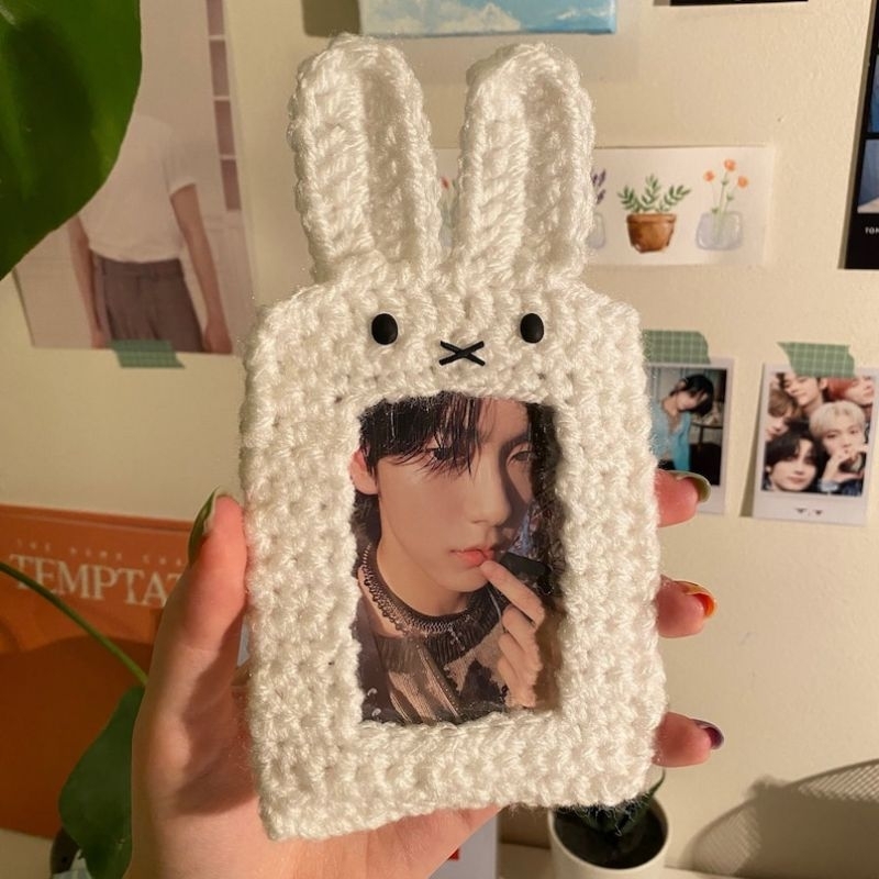 Jual Miffy Nijntje KPOP PC Photocard Holder Crochet ID Card Lanyard ...