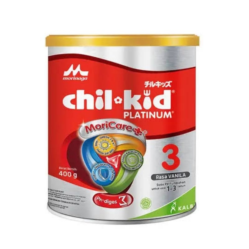 Jual Susu Anak Morinaga Chil Kid Platinum 400g Rasa Vanilla Murah ...