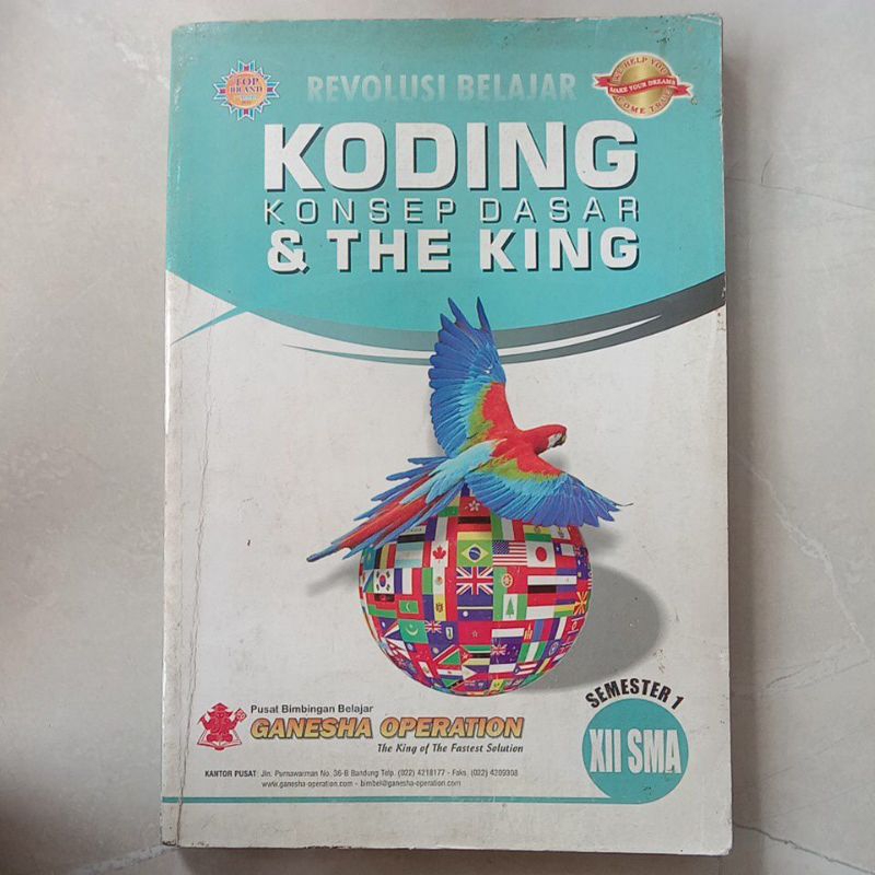 Jual Revolusi Belajar Koding Konsep Dasar & The King Untuk SMA Kelas 12/XII ( Original ...