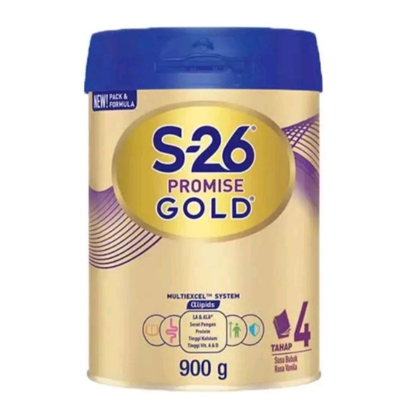 Jual Susu Formula S26 Promise Gold Tahap 4 (3 Tahun keatas) 900gr ...