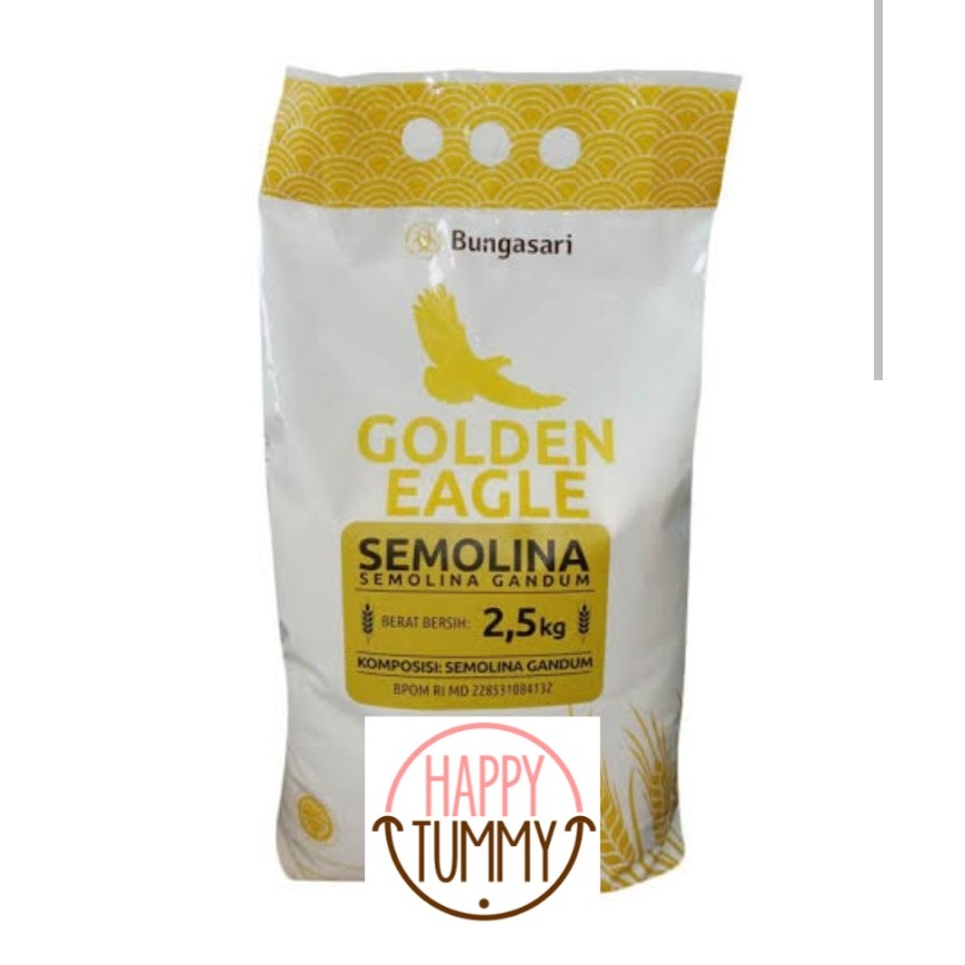Jual Semolina ori 2.5kg golden eagle kemasan original | Shopee Indonesia