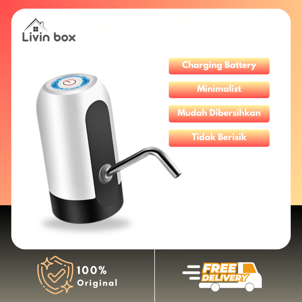 Jual LIVINBOX Pompa Galon Dispenser Air Minum Water Electric Pump ...
