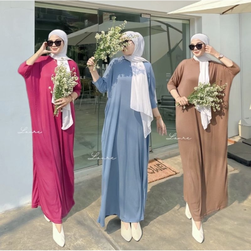 Jual ROSA BATWING DRESS VIRAL | Shopee Indonesia