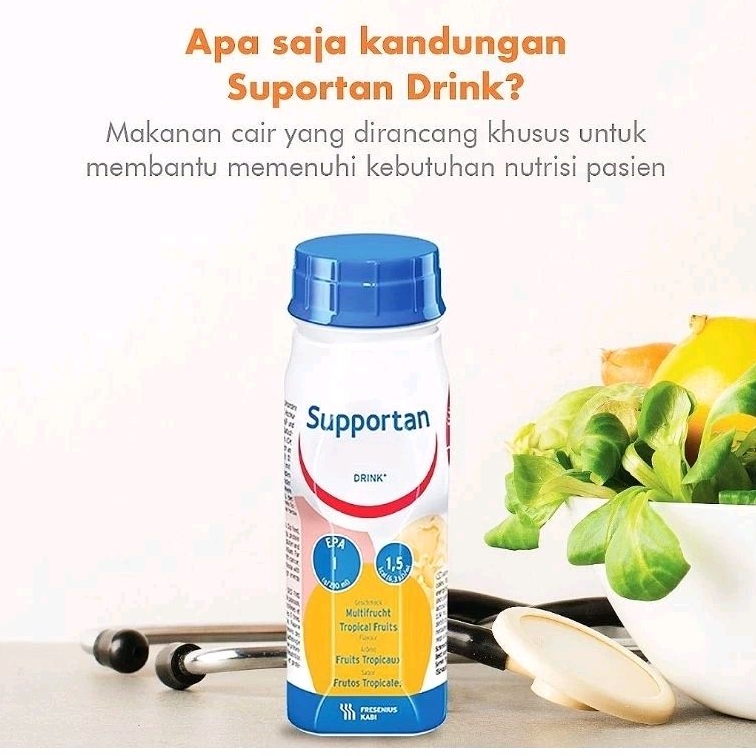 Jual SUPPORTAN DRINK 200 ML Susu Nutrisi Tinggi Kalori Padat Gizi | Shopee Indonesia