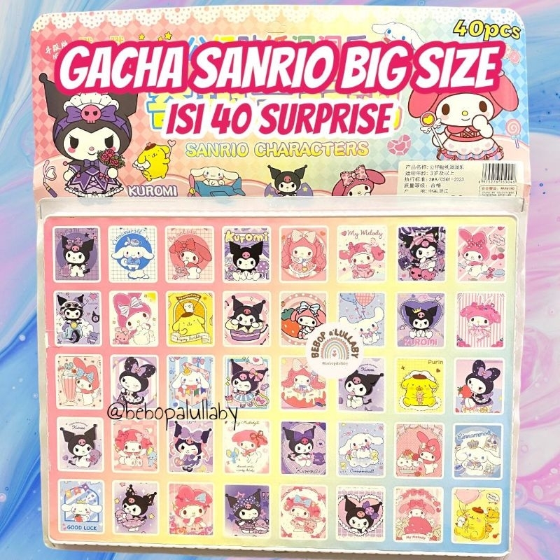 Jual PAPAN GACHA SANRIO MAINAN SURPRISE BOX BLIND ISI AKSESORIS HELLO ...