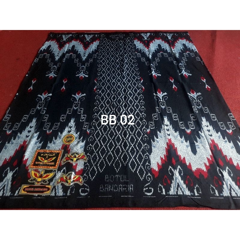 Jual Sarung GOYOR BOTOL BANDARIA /SAMARINDA Goyor motif jadul PAPUA MAS ...