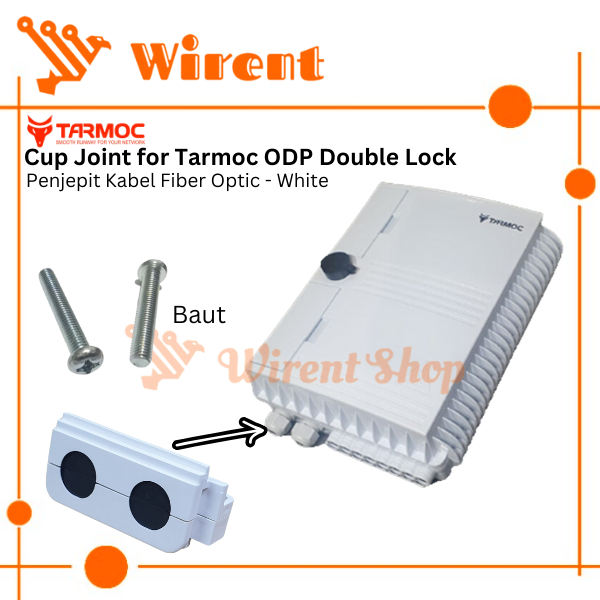 Jual Cup Joint for Tarmoc ODP Double Lock | Penjepit Kabel Fiber Optic ...