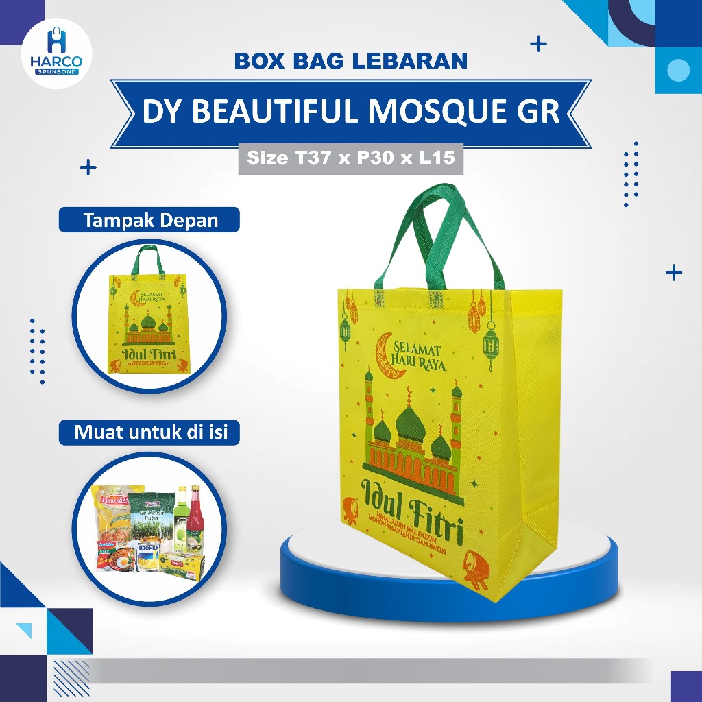 Jual READY STOK Tas Parcel Lebaran Tas Bingkisan Idul Fitri Tas Sembako Jumbo Lebaran Goodie Bag ...