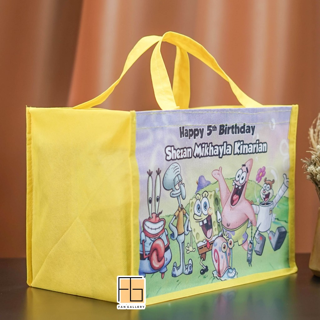 Jual Tas Ultah Bento / Tas Ultah Box Bento / Tas Bento Custom | Shopee ...