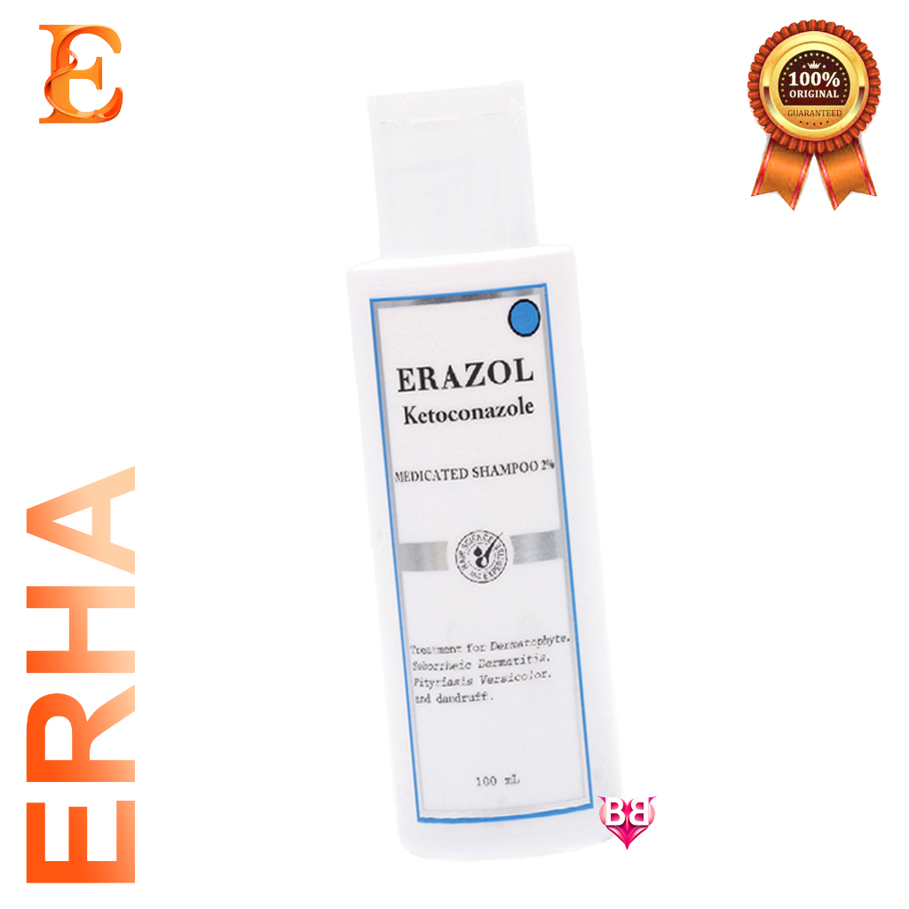 Jual Erha Erazol Medicated Shampoo (dermatitis seboroik / ketombe ...