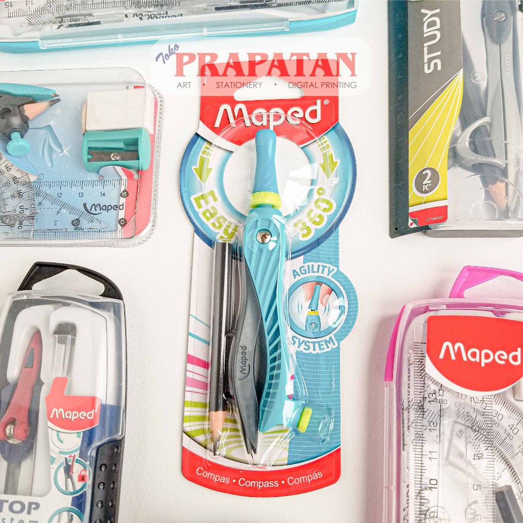 Jual Maped Mathematical Set Study Compass | Jangka Set | Shopee Indonesia