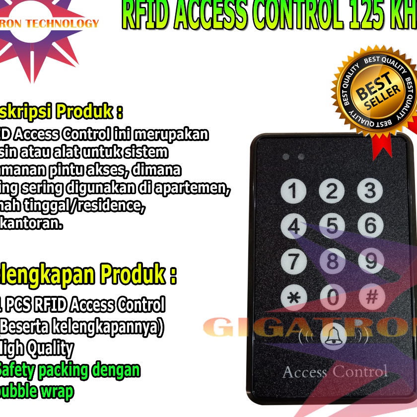 Jual Tawaran Mesin RFID Password Door Lock Access Control System B1 ...