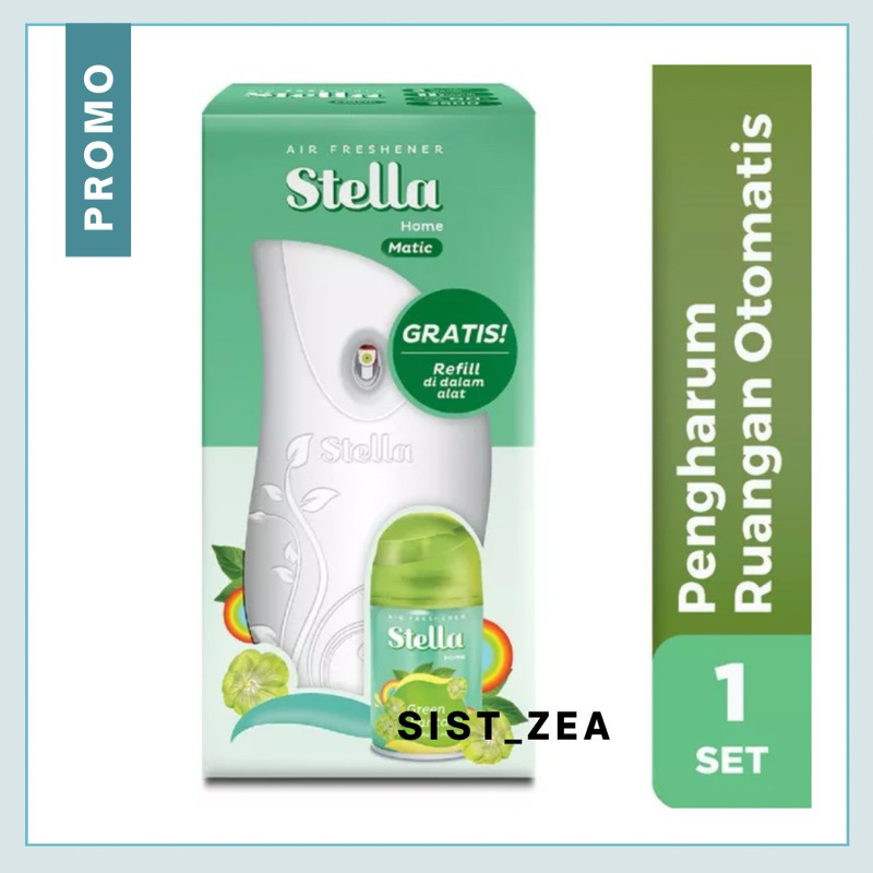 Jual STELLA MATIC REFILL + ALAT LENGKAP DENGAN BATERAI | Shopee Indonesia