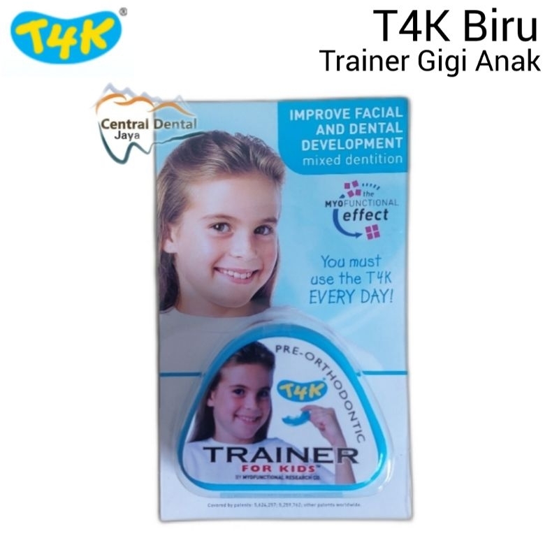 Jual Ortho Trainer Anak T4K Biru ORIGINAL / Orthodontics Trainer For ...