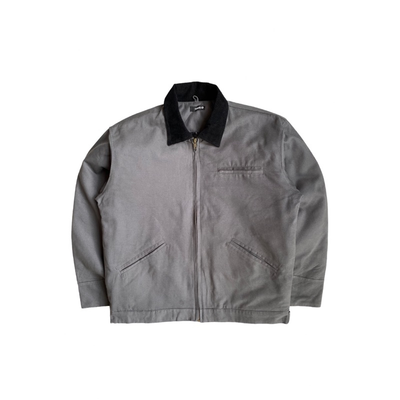 Jual Timbre Work Jacket Quilted Dark Grey | Shopee Indonesia