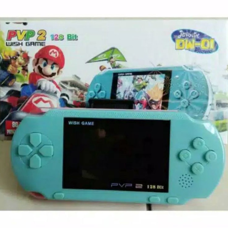 Jual un Games portable Gameboy Slim 128 bit Console game handheld Super ...