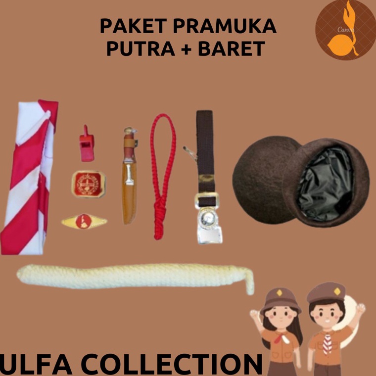 Jual Promo PAKET HEMAT ATRIBUT PRAMUKA PERLENGKAPAN ALAT PRAMUKA SD SMP ...