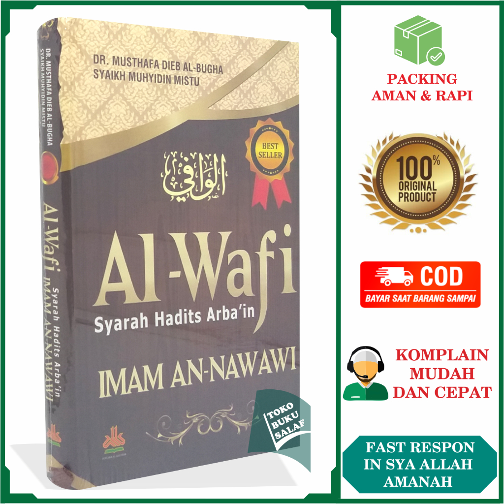 Jual Al-Wafi Syarah Hadits Arbain Imam An Nawawi Karya Imam An Nawawi Penjelasan Hadis Arba'in ...