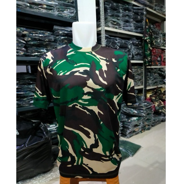 Jual Kaos Loreng / Kaos Malvinas Drifit TNI | Shopee Indonesia